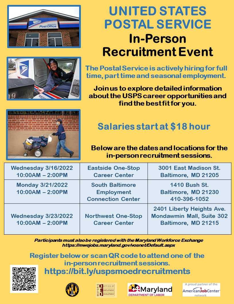 Postal Service Application Events – Southwest Partnership