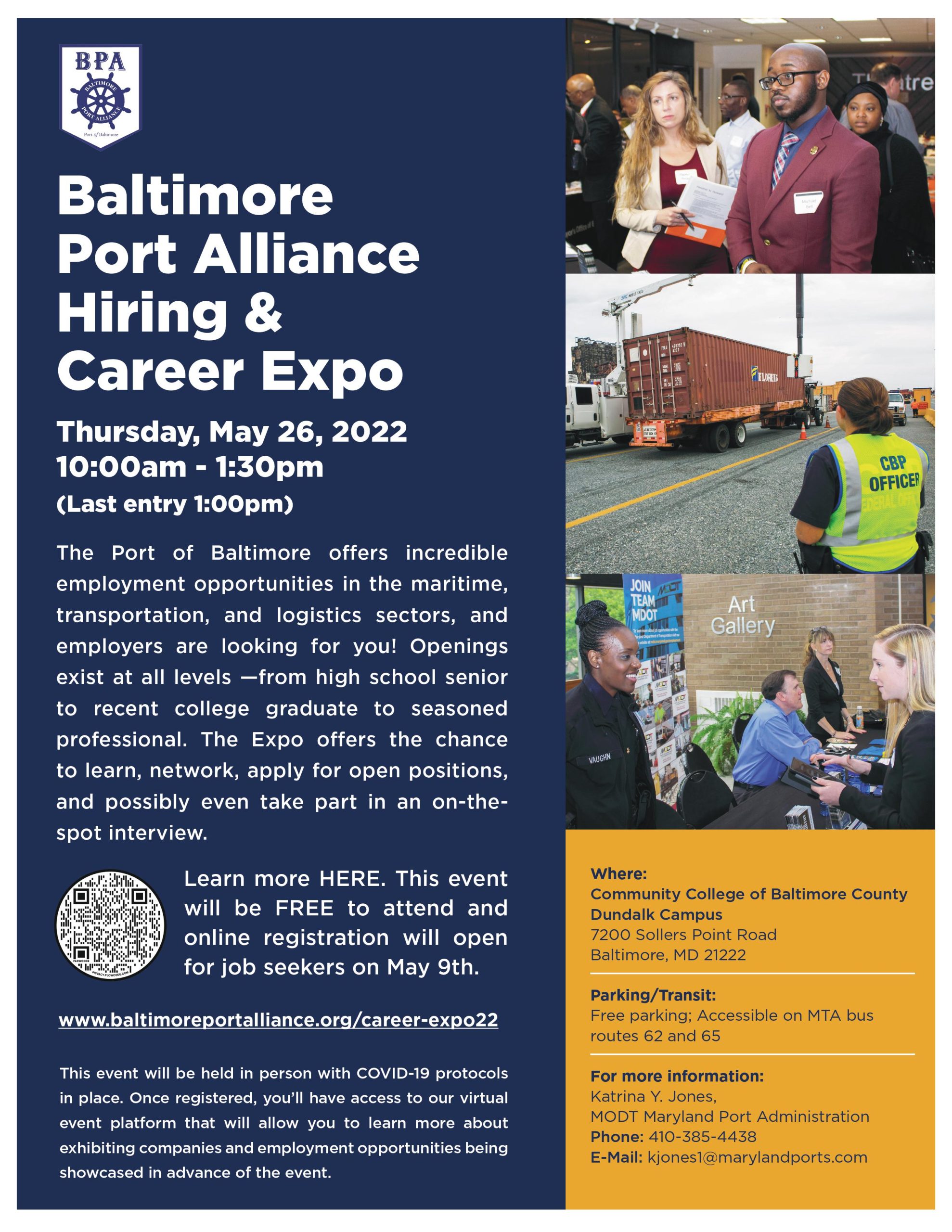 Baltimore Port Alliance Hiring and Career Expo – Southwest Partnership